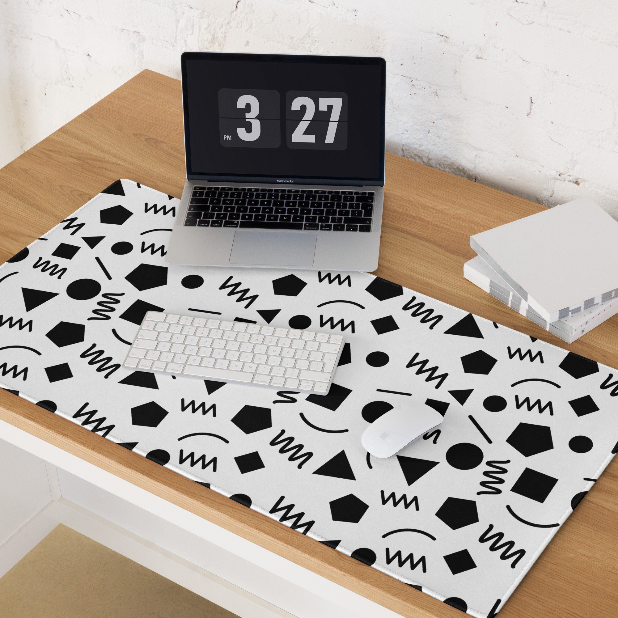 White Memphis Gaming Mouse Pad - Etsy