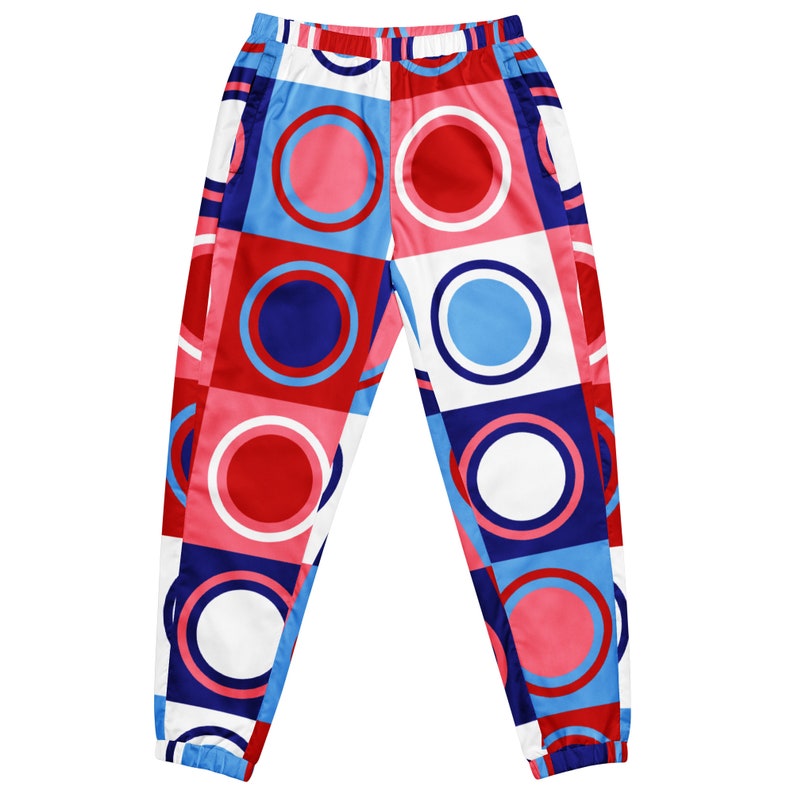 Retro Circle America Colors Unisex Track Pants - Etsy