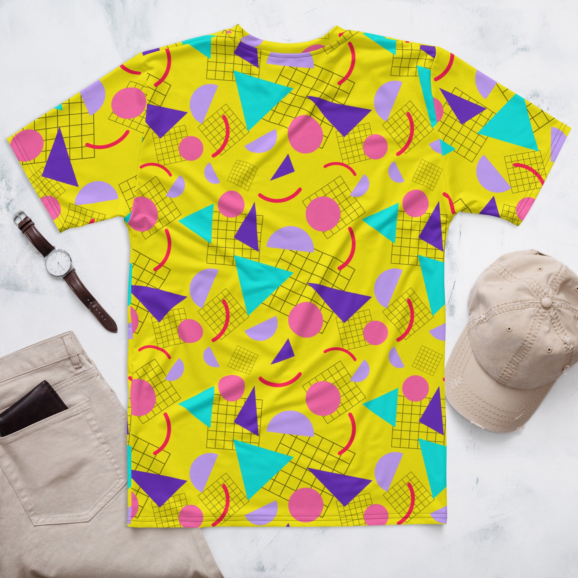 1980s Memphis Pattern 1 T-shirt - Etsy