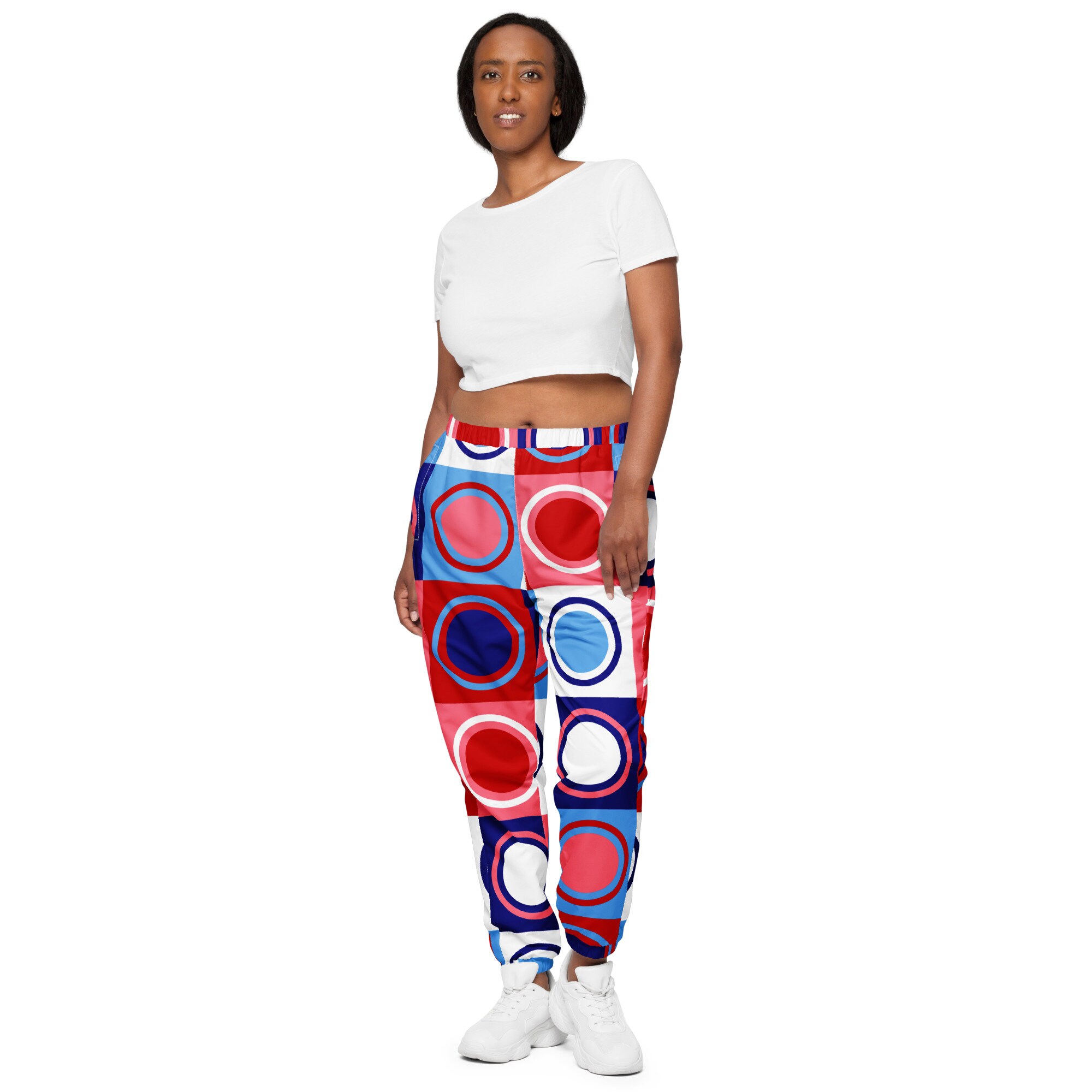 Retro Circle America Colors Unisex Track Pants - Etsy