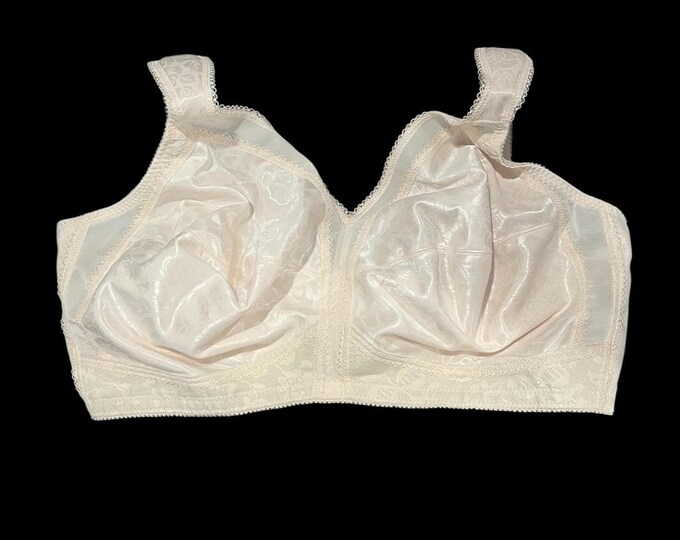 Vintage Playtex 18 Hour Bra Natural Beige #4693 44DD Comfort Strap ...