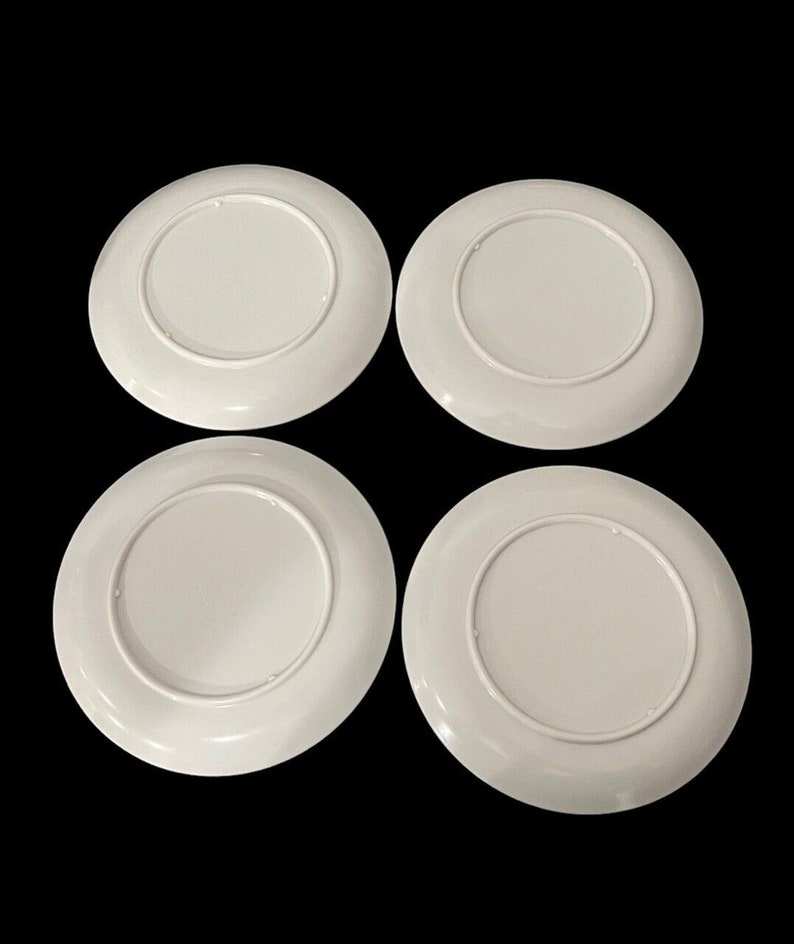 Vintage Allied Chemical Melamine 70s Harvest Floral Set of 4 Small ...