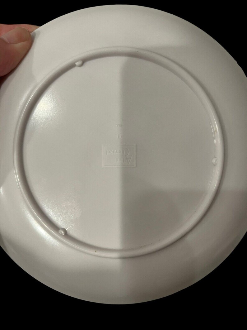 Vintage Allied Chemical Melamine 70s Harvest Floral Set of 4 Small ...