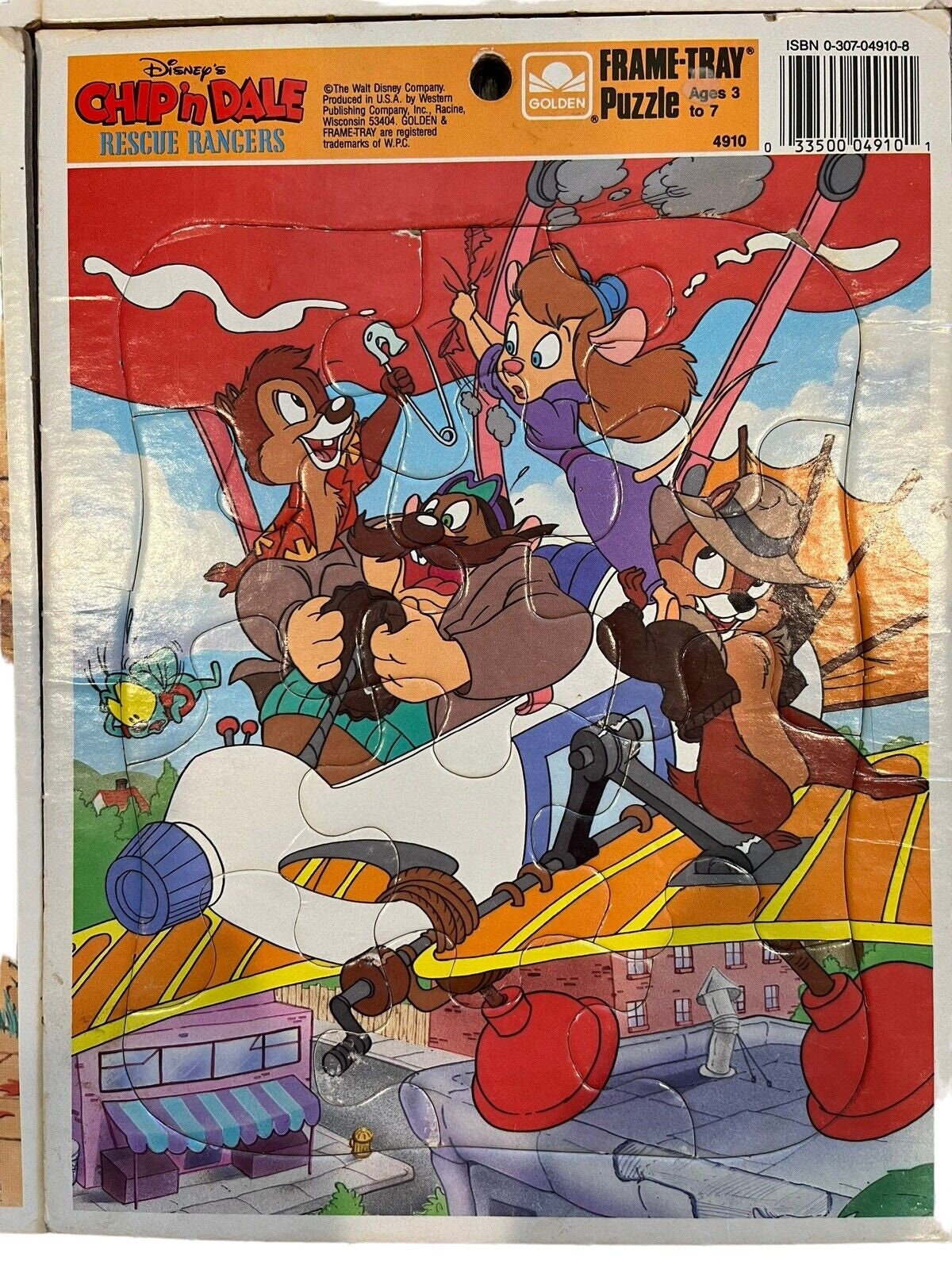 Vintage Walt Disney Golden Frame Tray Puzzle Lot of 4 - Etsy