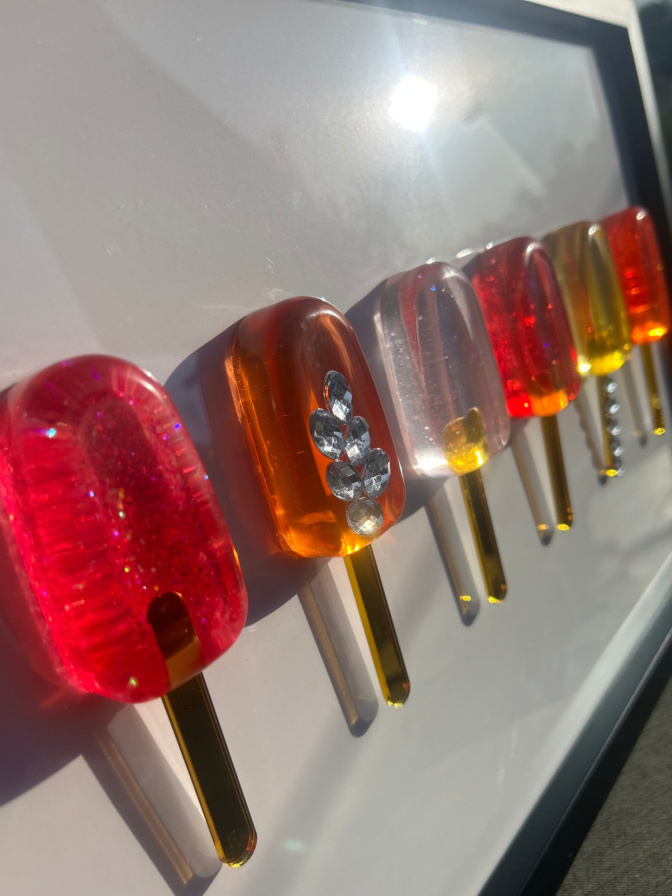 Popsicle Wall Art 19x13 Painting 3d Pop Art Gift Presents for Girls ...