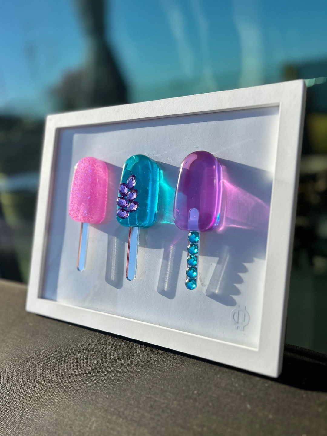 Popsicle Wall Art 12x10 Painting 3d Pop Art Gift Presents for Girls ...