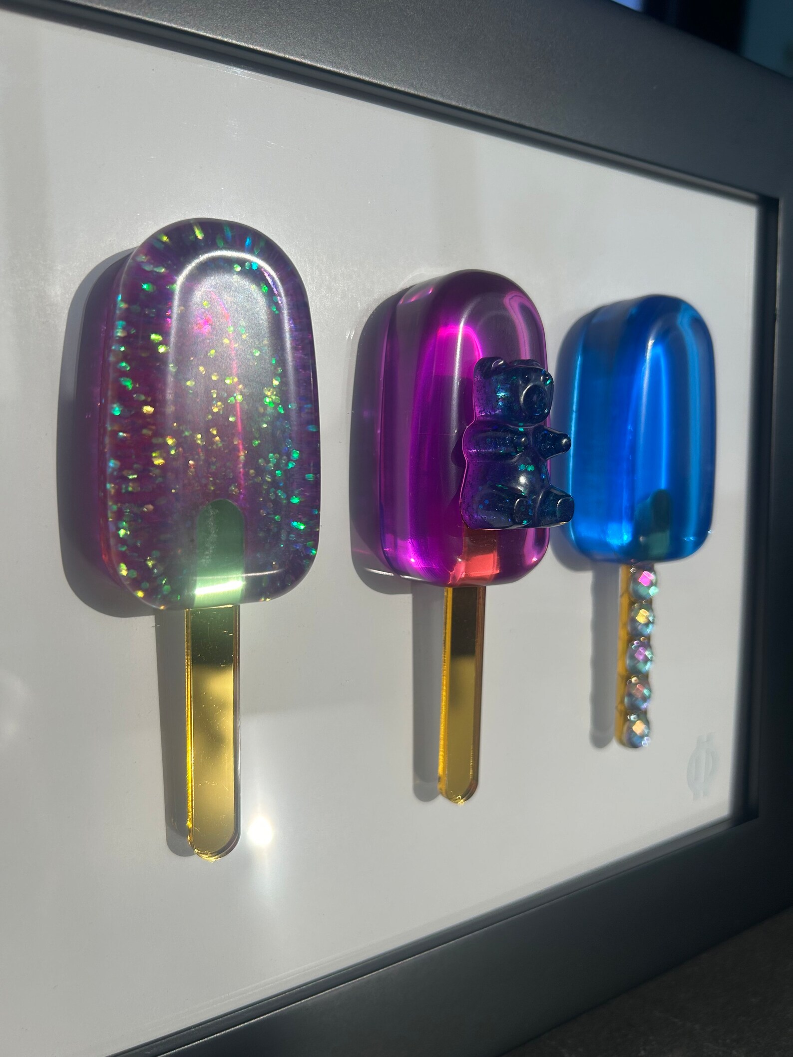 Popsicle Wall Art 12x10 Painting 3d Pop Art Gift Presents for Girls ...