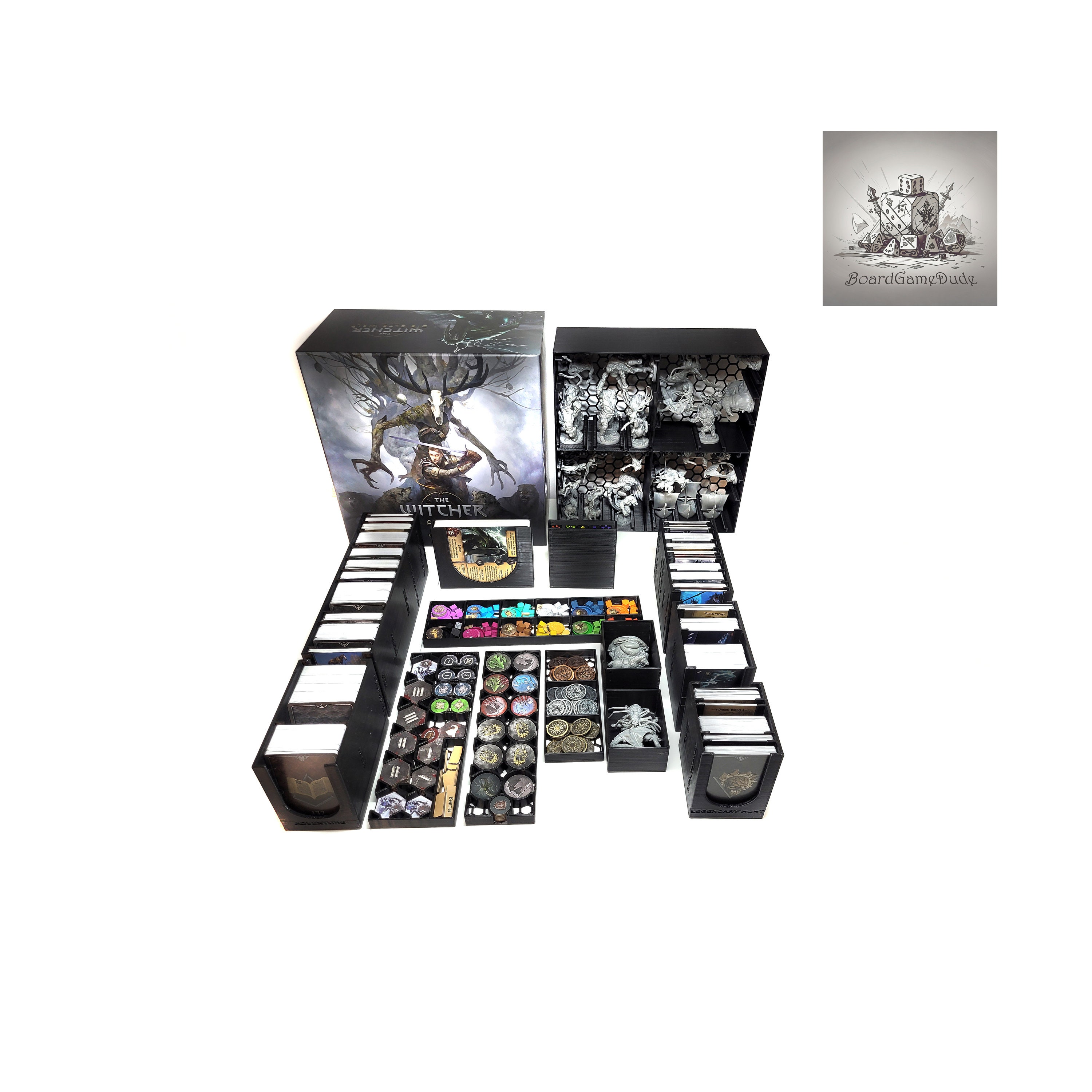 Witcher Old World Deluxe 3D Printed Board Game Insert - Etsy Canada