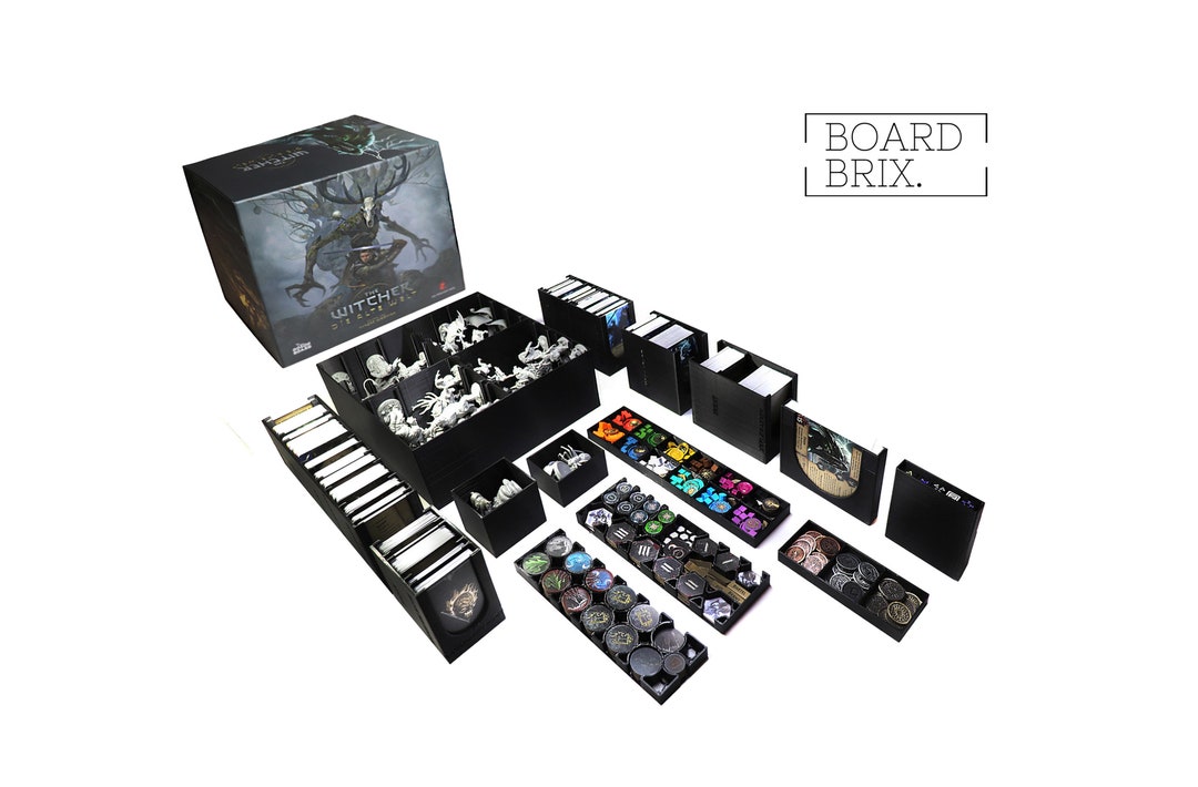 Witcher Old World Deluxe 3D Printed Board Game Insert Kickstarter All ...