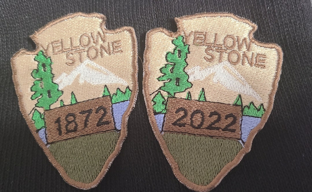 Yellowstone Embroidery Patches...new - Etsy