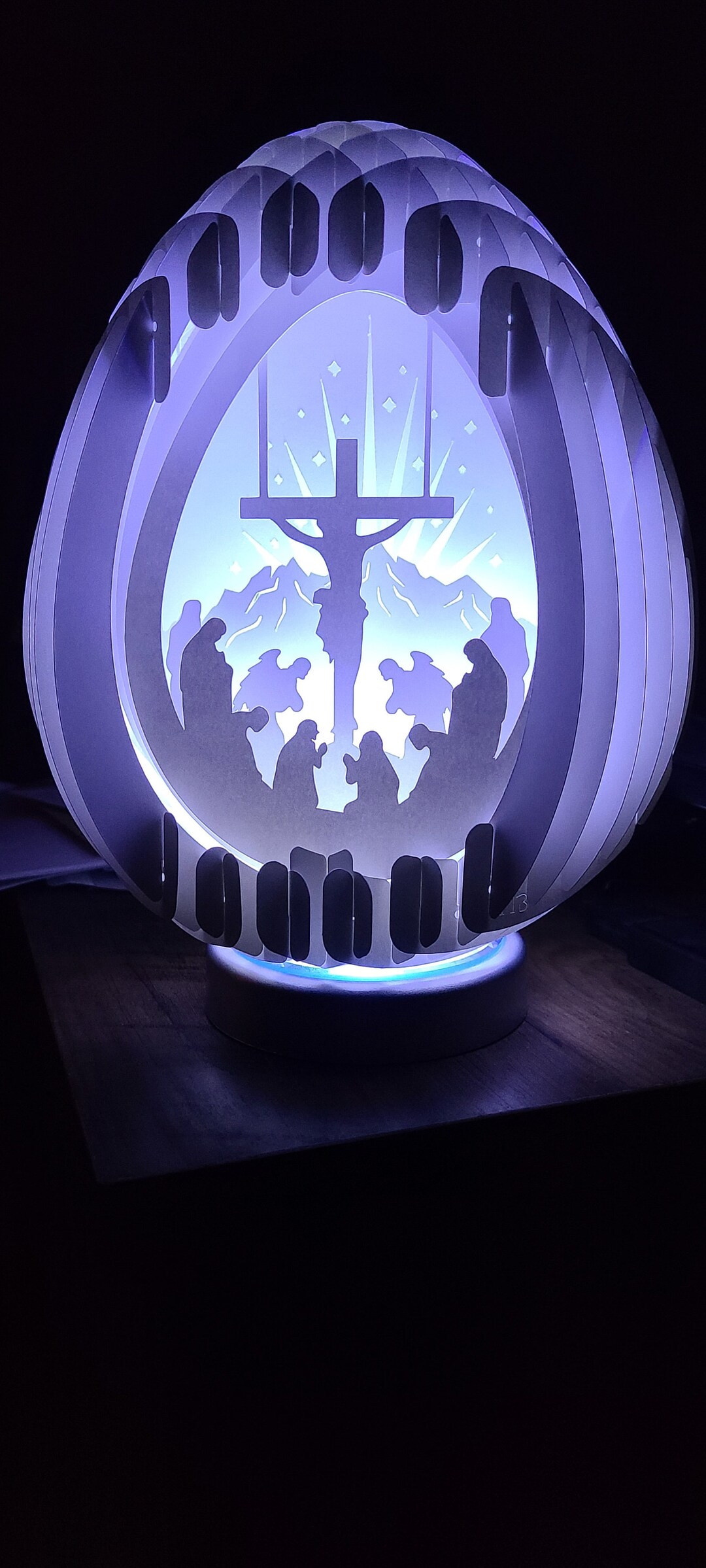Easter Egg Shadow Box. - Etsy