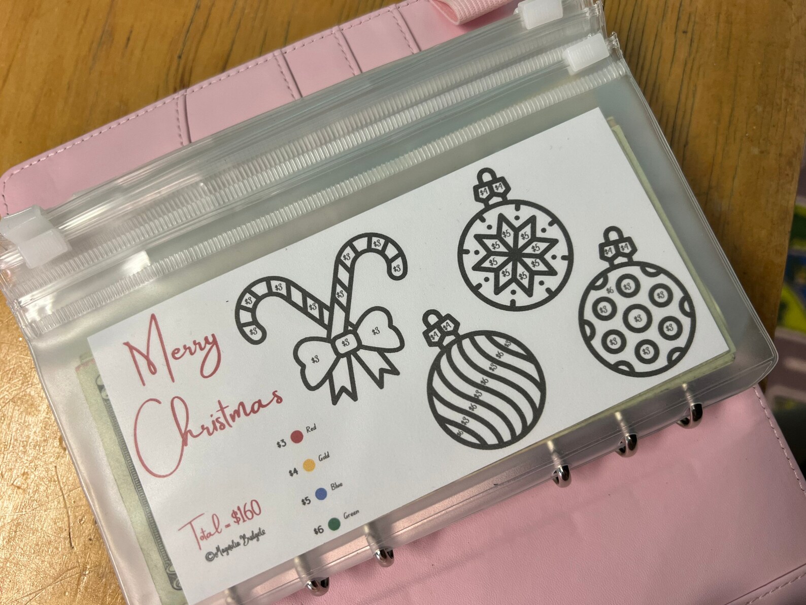 Christmas Savings Challenge | Color by Number Savings Challenge ...