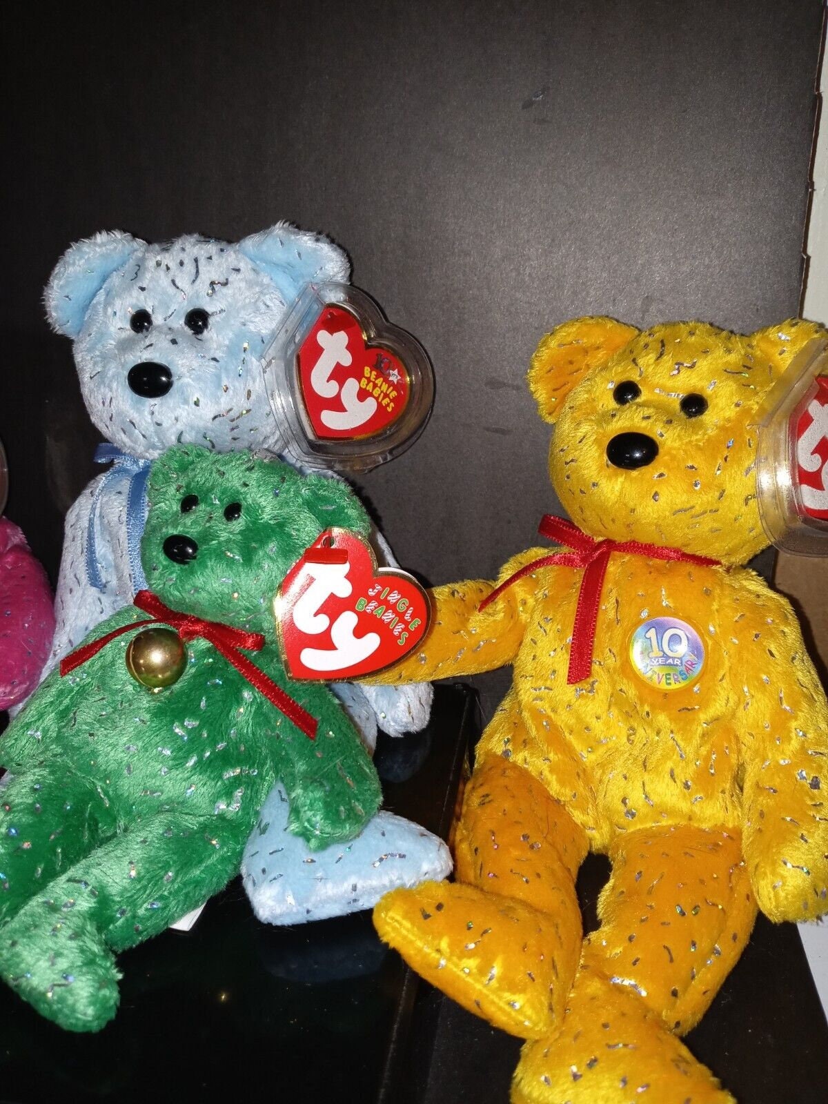 TY Beanies Baby Decade Bears With Free Jingle Mwmts - Etsy