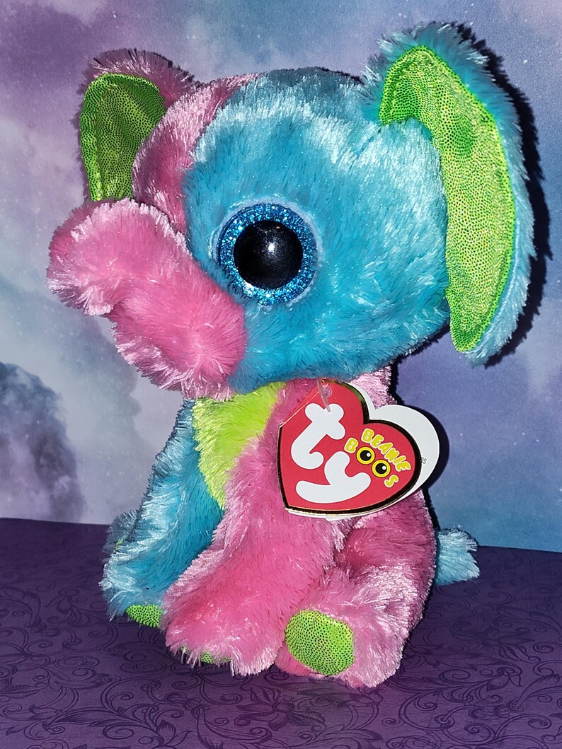 Ty Beanie Boo's - ELFIE (justice Exclusive) Elephant MWMT - Etsy