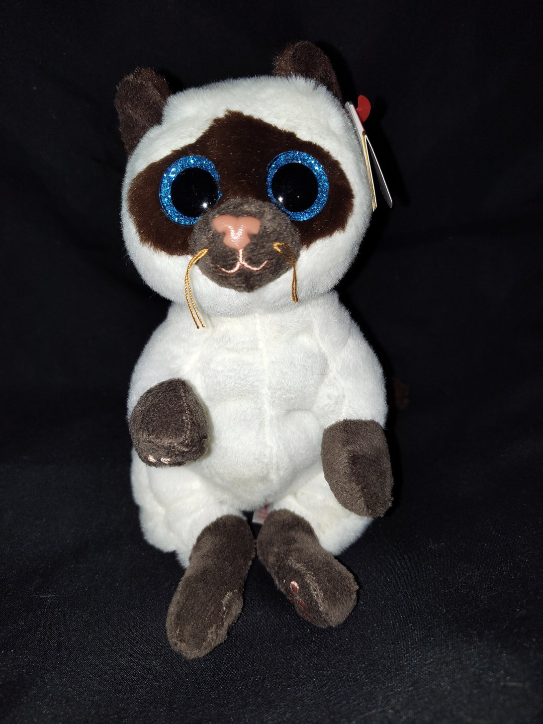 TY Beanie Baby MISO the Siamese Cat Mwmts - Etsy