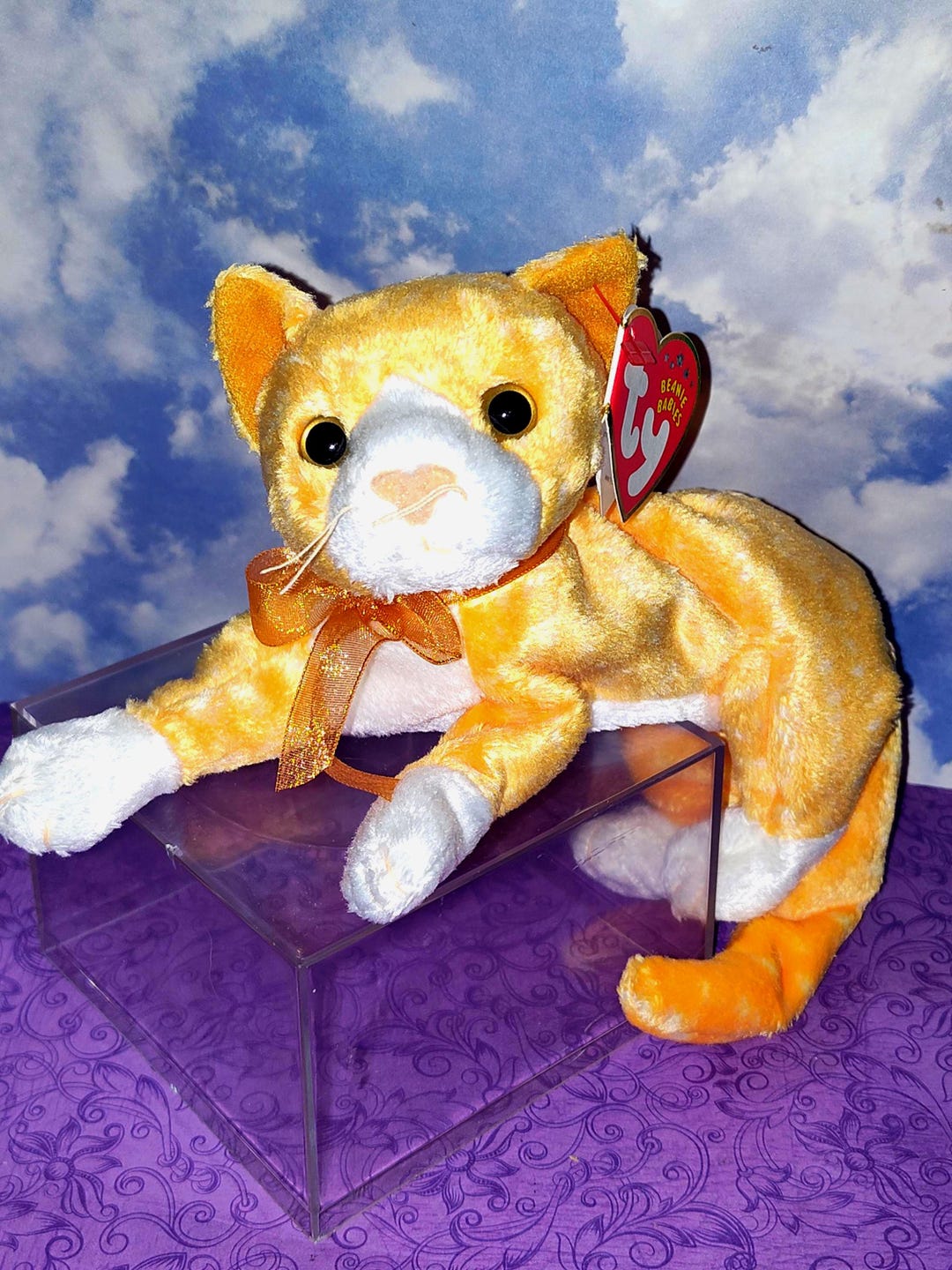 TY Beanie Baby - TABS the Cat Mwmts - Etsy