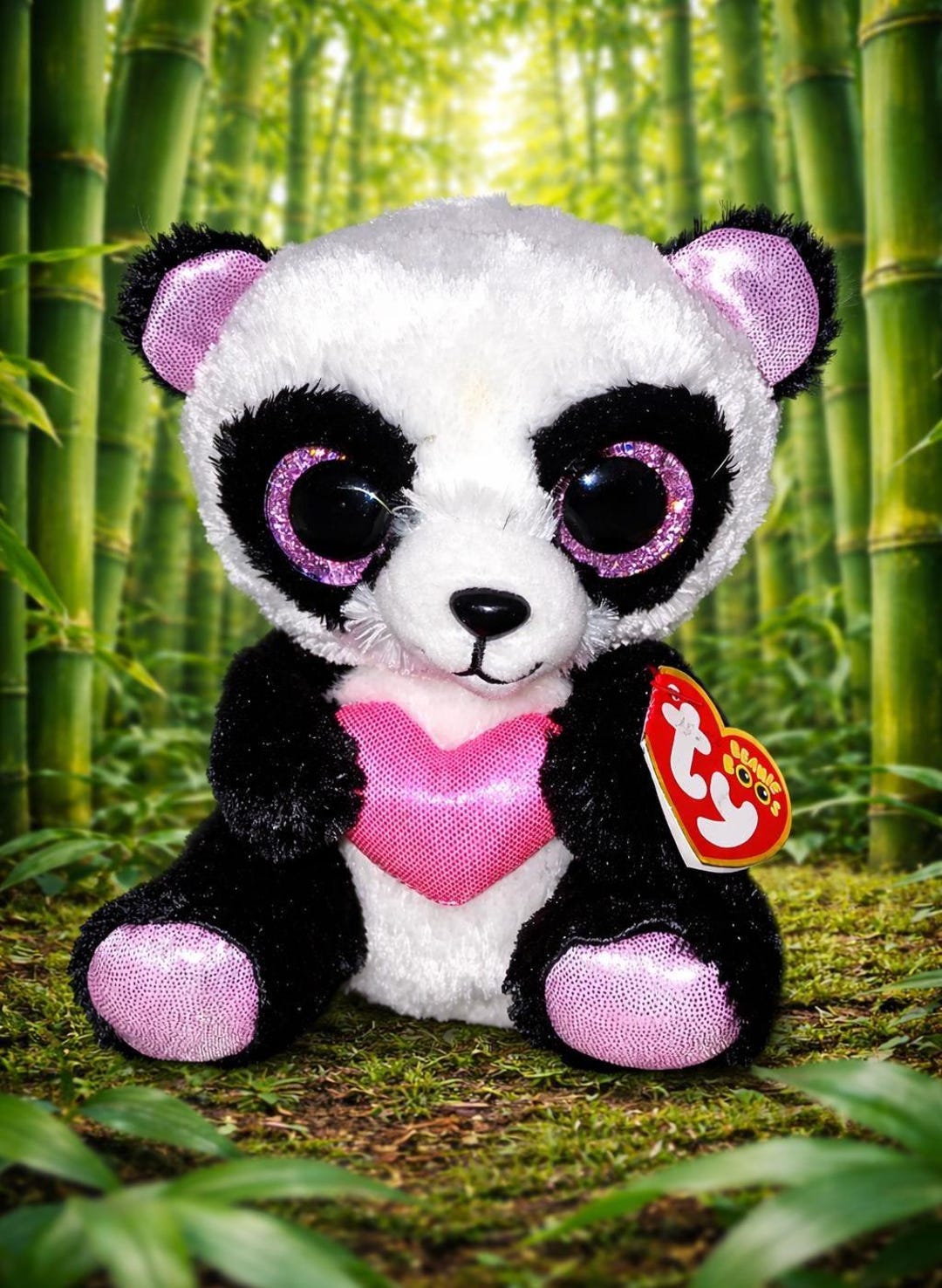 TY Beanie Boo Cutie Pie the Panda Mwmts - Etsy