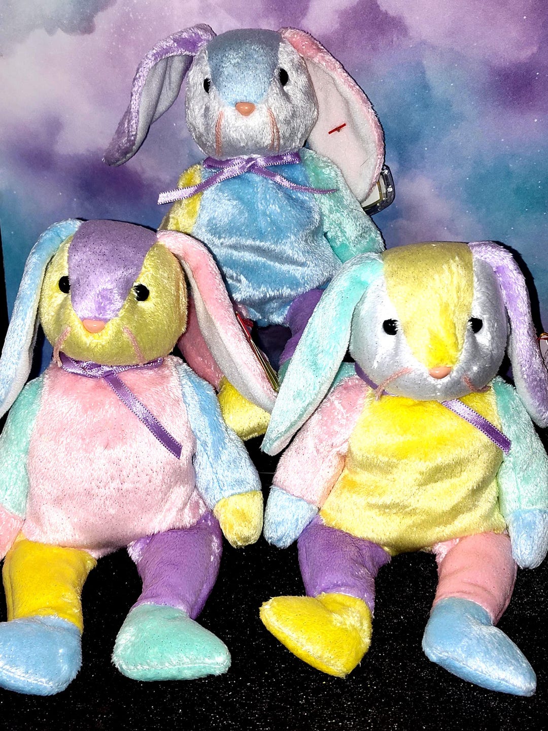TY Beanie Babies Dippy Bunnies - Etsy