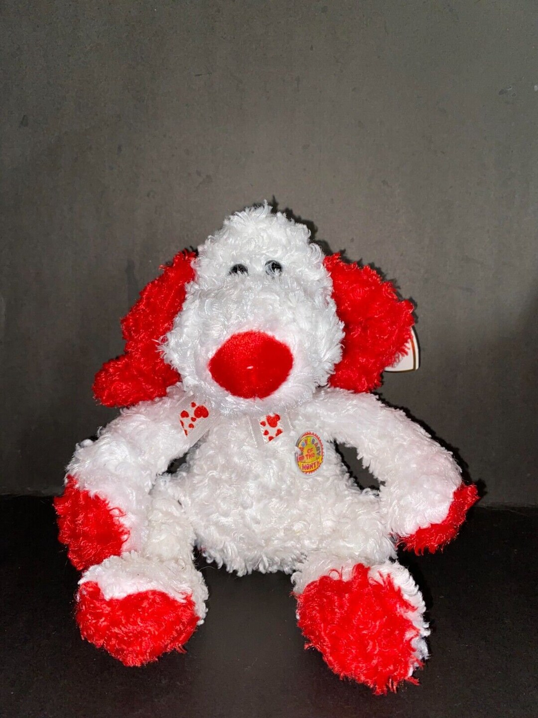 TY Beanie Baby ADONIS the Dog Valentines Beanie Mwmts - Etsy