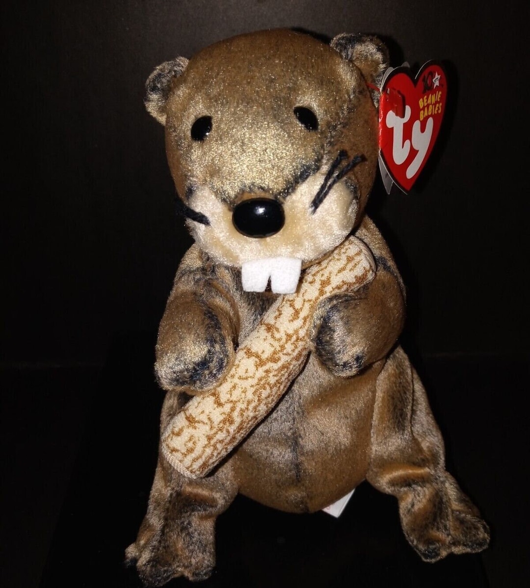TY Beanie Baby LUMBERJACK the Beaver Mwmts - Etsy