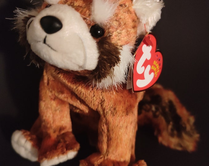 TY Beanie Baby - RUSTY the Red Panda Mwmts - Etsy