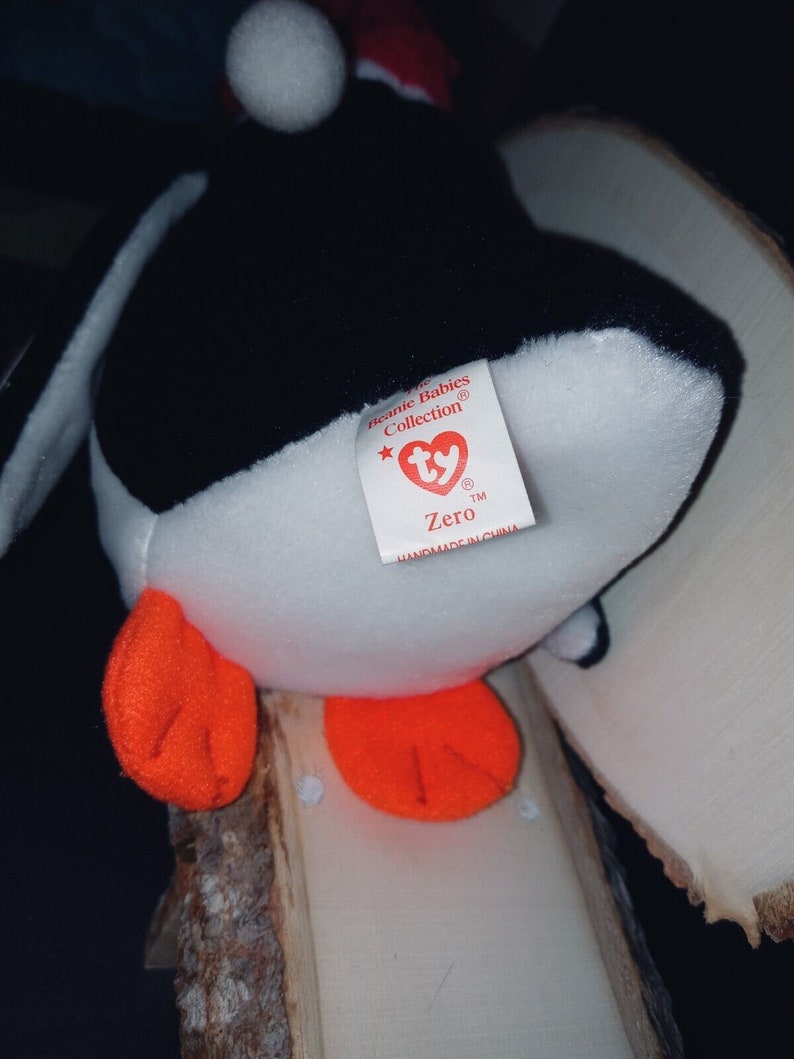 TY Beanie Baby ZERO the Penguin - Etsy