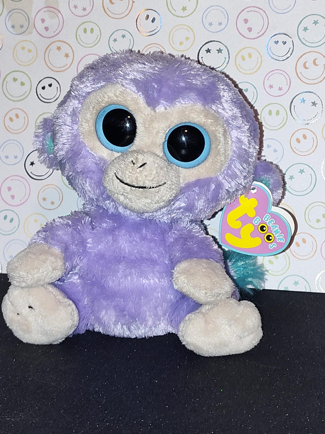 TY Beanie Boos - BLUEBERRY the Monkey (solid Eye Color) Mwmts - Etsy