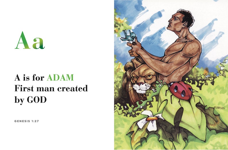 Abcs of the Bible, Black Children's Book, Christian Children's Book ...