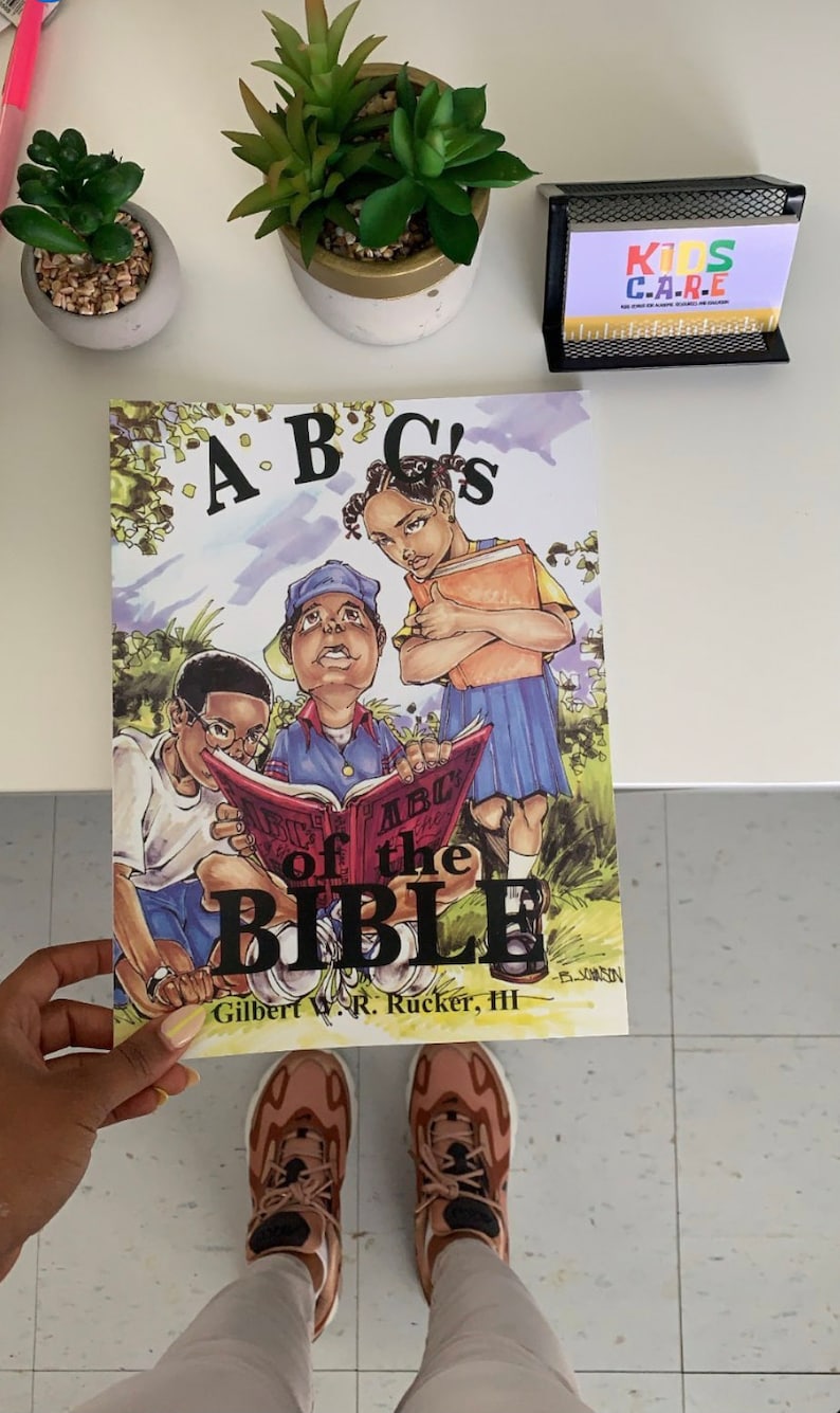 Abcs of the Bible, Black Children's Book, Christian Alphabet Book - Etsy