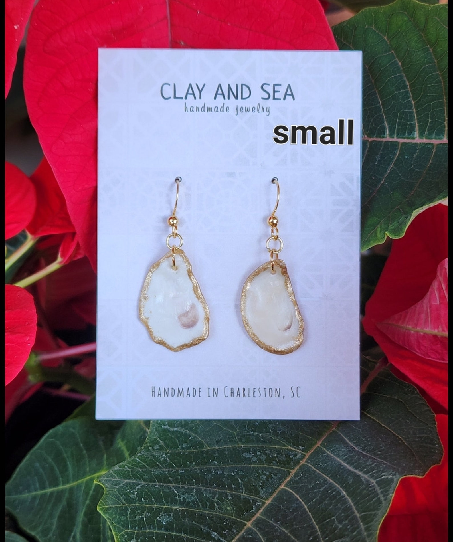 Oyster Shell Collection | Handmade Earrings, Charleston, Oyster ...