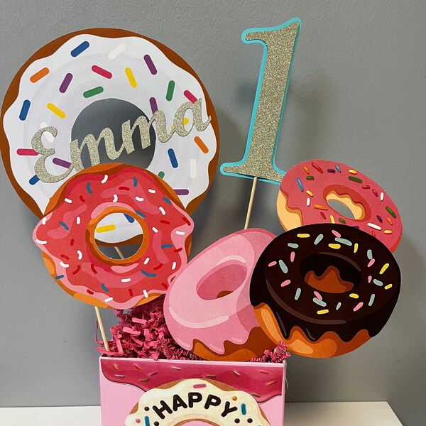 Donut Party Supplies - Etsy