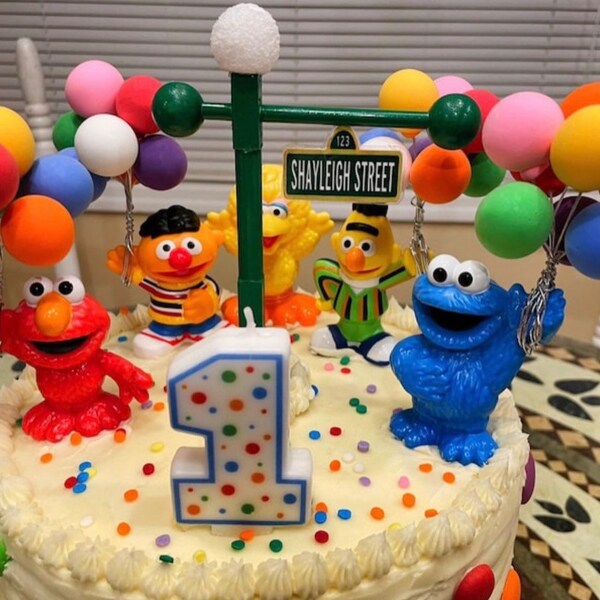 Sesame Street Cake Topper Png - Etsy