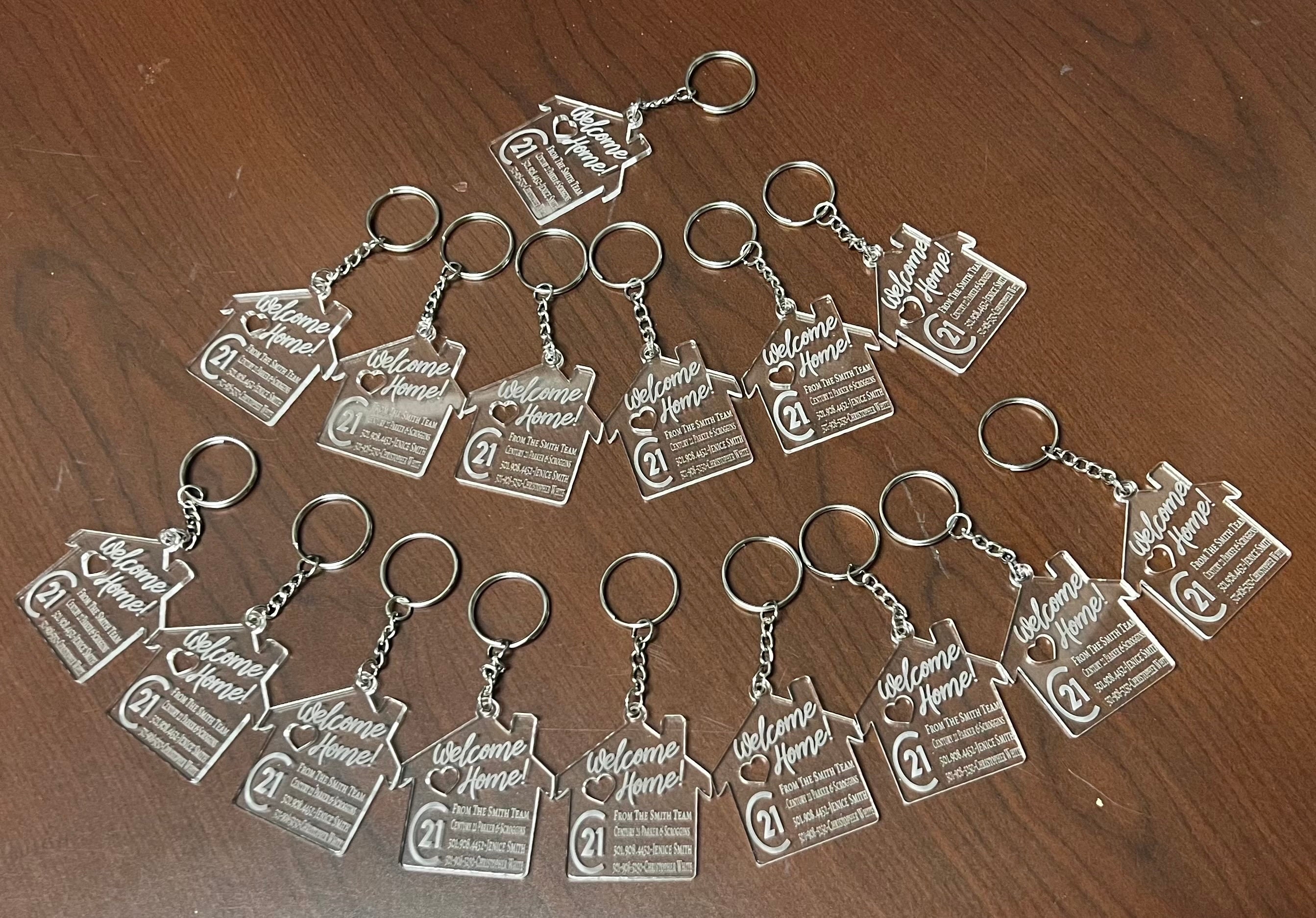 Relator Welcome Home Keychain - Etsy
