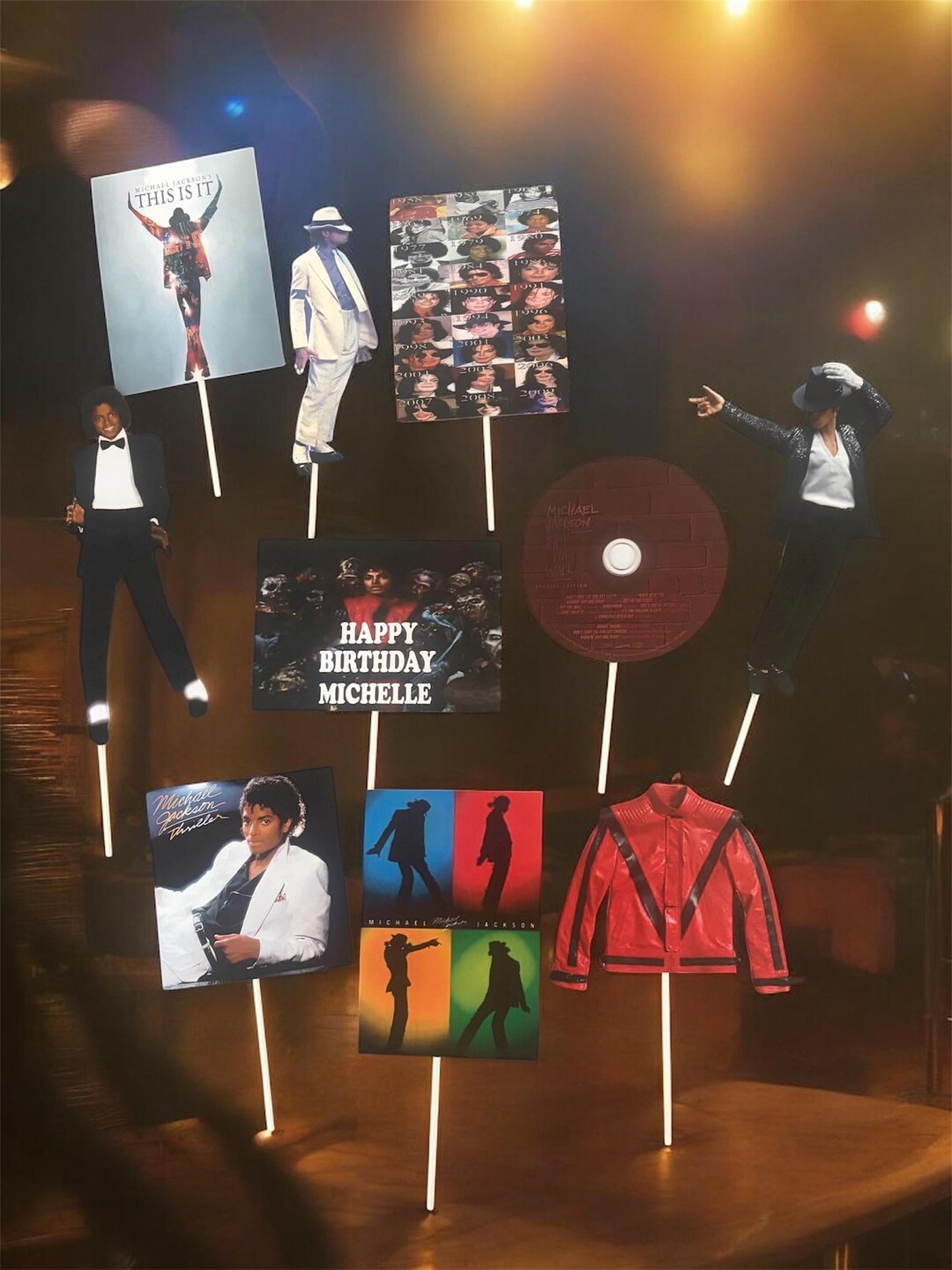 MJ Photo Props, Party Decor, Birthday Theme - Etsy
