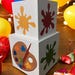 Art Party Centerpiece Boxes Set | Paint Splash Design | Artist Birthday ...