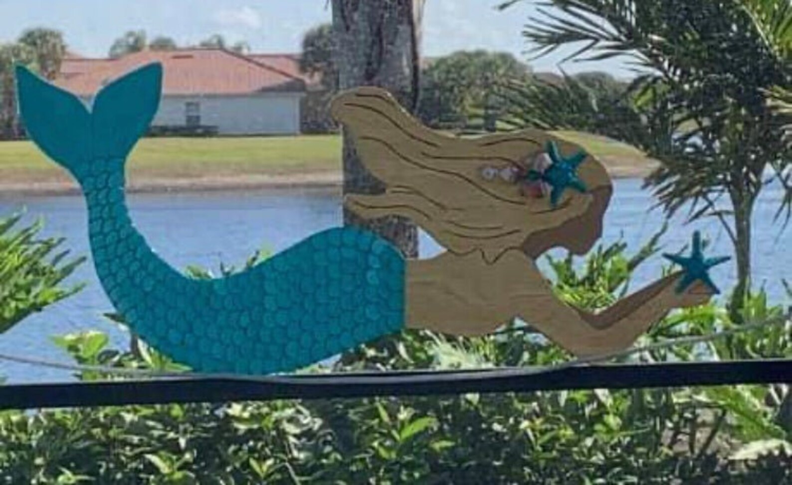 Mermaid Beach Decor Mermaid Wall Art Mermaid Prop Girls - Etsy