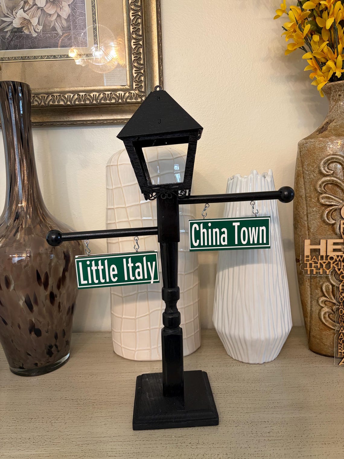 NYC Lamp Post Centerpiece, New York City Theme, 21 or 14 Inch - Etsy