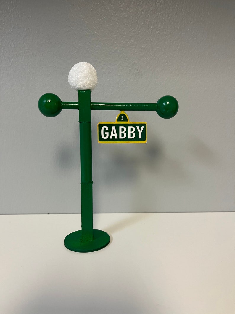 Street Sign Lamp Post 6inch Cake Topper - Etsy