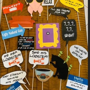 FRIENDS Themed Street Sign Lamp Post 21 Inch Centerpiece - Etsy