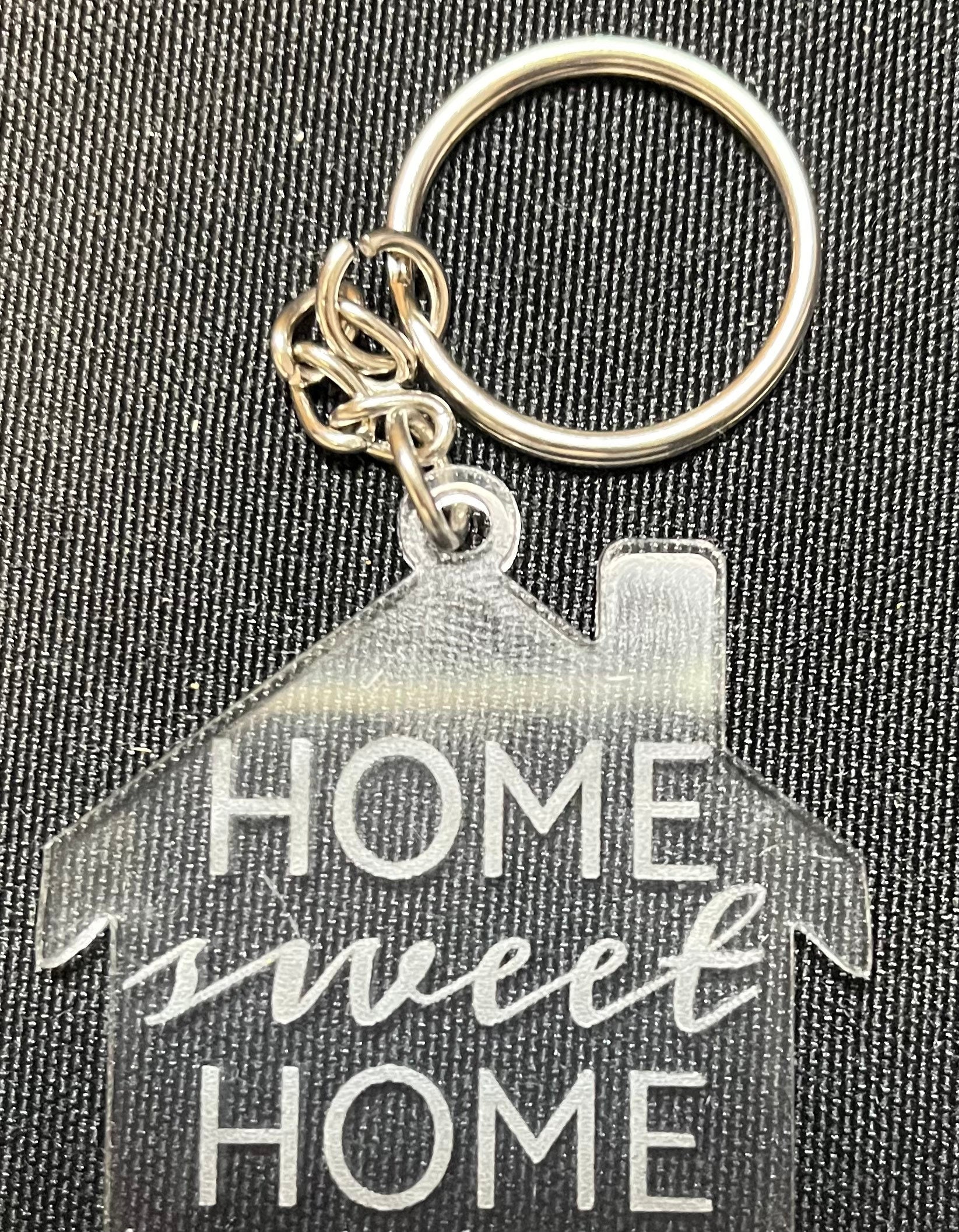 Welcome Home Keychain - Etsy