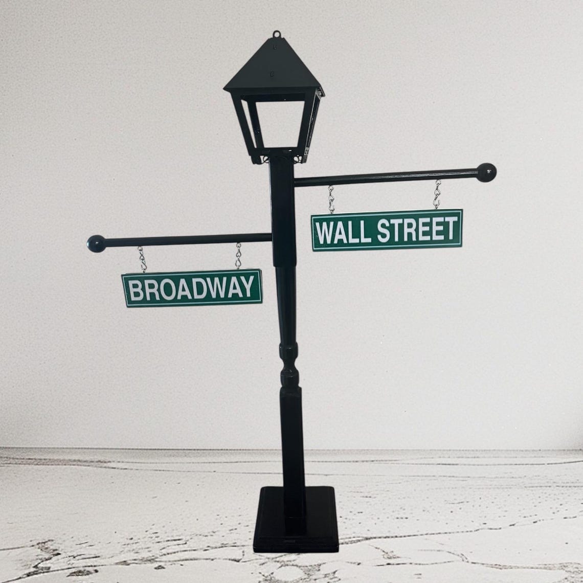 New York City Themed Lamp Post, NYC Inspired Lamp Post, 21 Inch Lamp ...