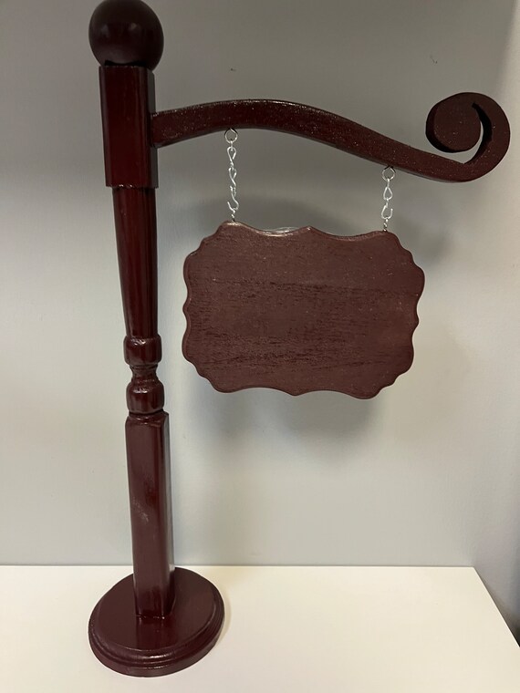 Street Sign Lamp Post Trolley Station Lamp Post 21 Inch - Etsy UK