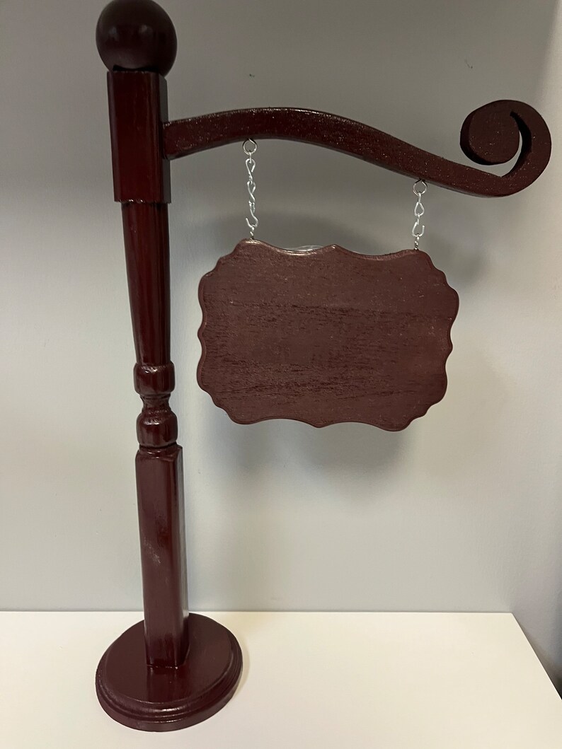 Street Sign Lamp Post Trolley Station Lamp Post 21 Inch - Etsy