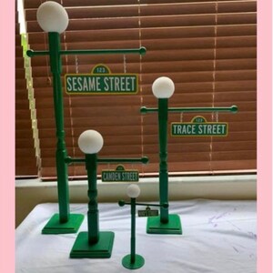 Street Sign Lamp Post 6inch Cake Topper - Etsy