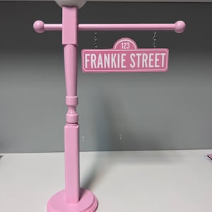 3 Lamp Post Street Sign 21 Inch Centerpieces - Etsy