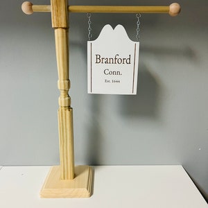 Street Sign Lamp Post 21 Inch Centerpiece - Etsy