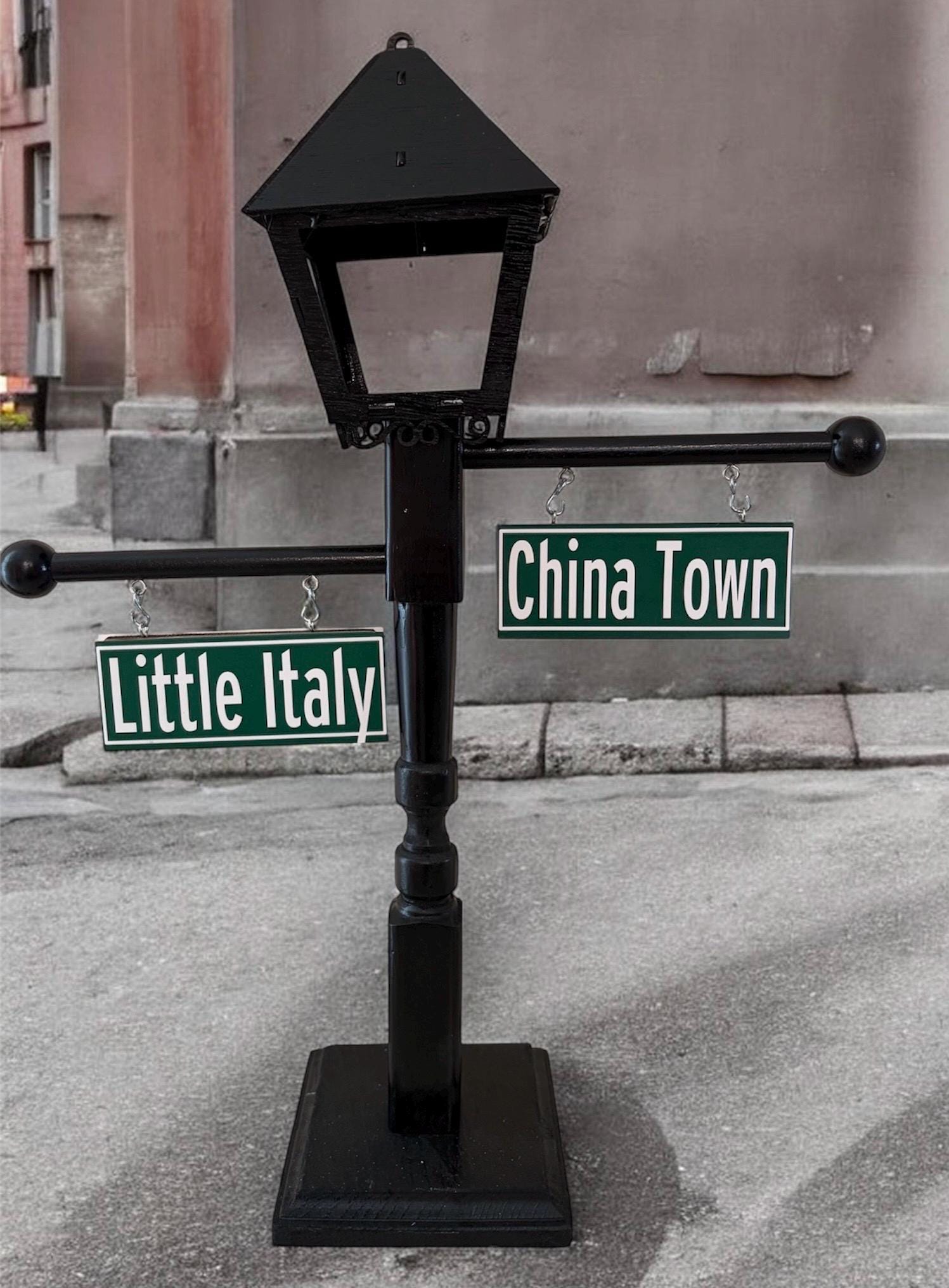 NYC Lamp Post Centerpiece, New York City Theme, 21 or 14 Inch - Etsy