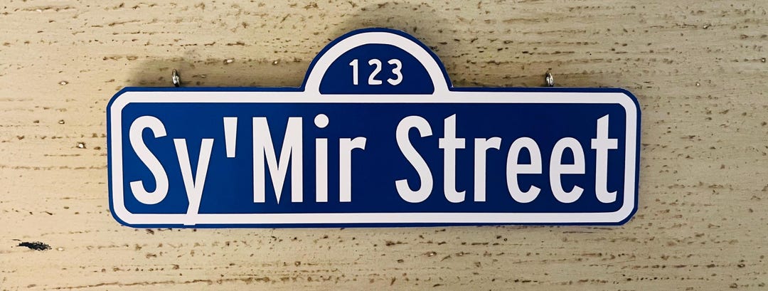 Sign Double Sided Sign for 21in Lamp Post - Etsy