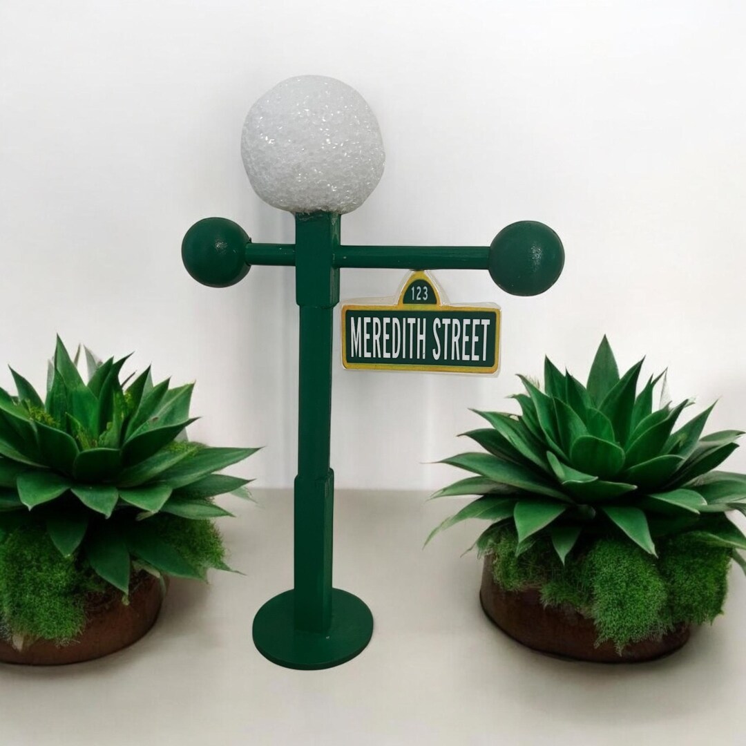 Street Sign Lamp Post 6inch Cake Topper - Etsy