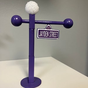 Street Sign Lamp Post 6inch Cake Topper - Etsy